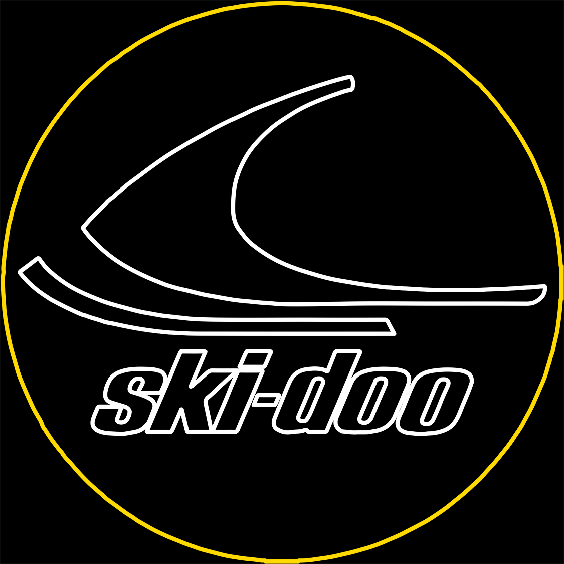 Vintage Ski Doo Logo